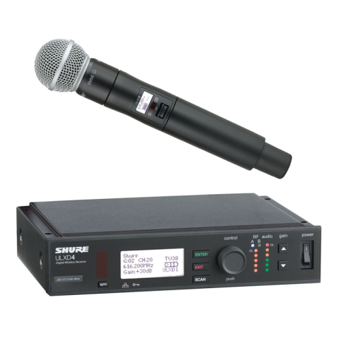 Rock n Roll Rentals - Shure ULXD4 Pro ULXD Wireless System